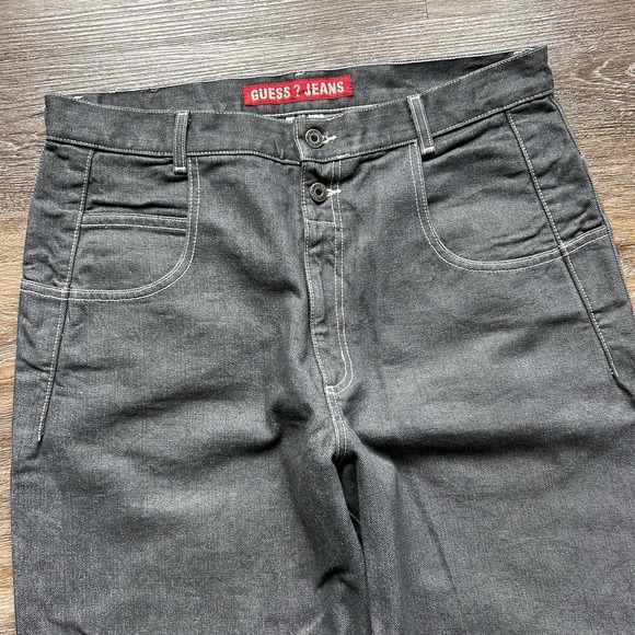 Guess | Jeans | Vintage Guess Jeans Mens Pascal Faded Black Loose Fit ...